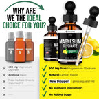 Magnesium drops for muscle recovery