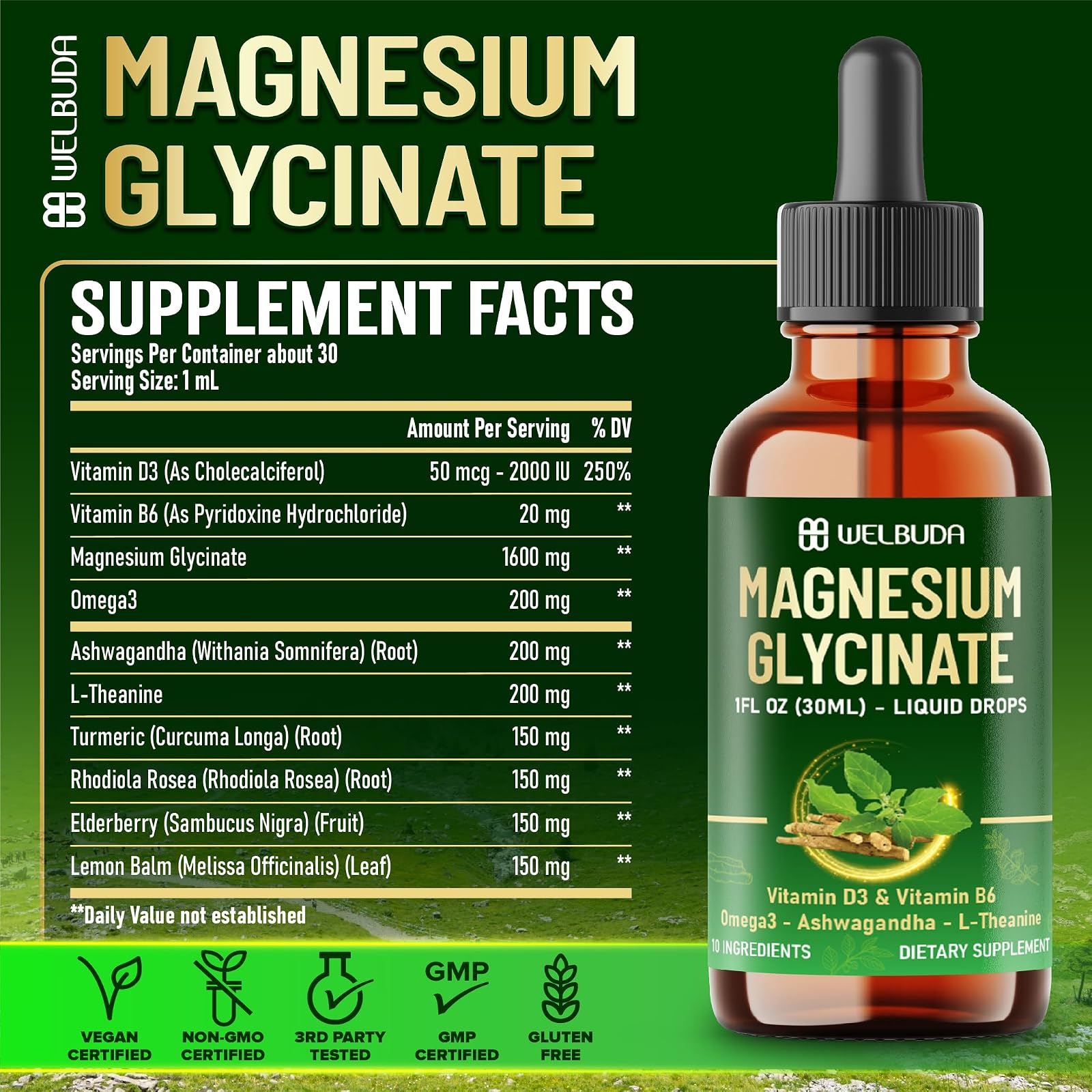 magnesium drops for muscle relaxation
