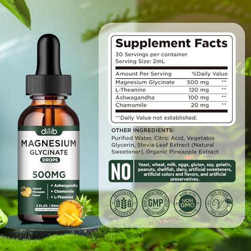 magnesium drops for muscle support