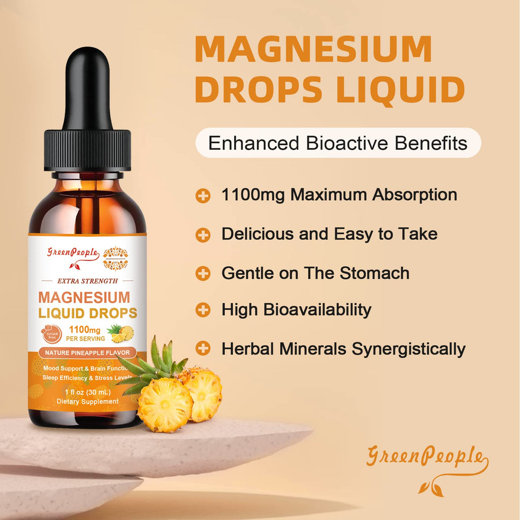 magnesium drops for overall vitality