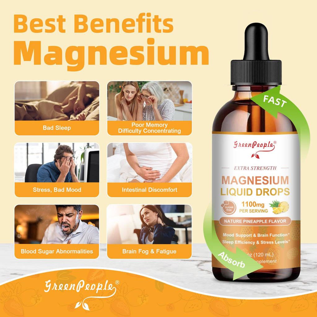 magnesium drops for stress relief