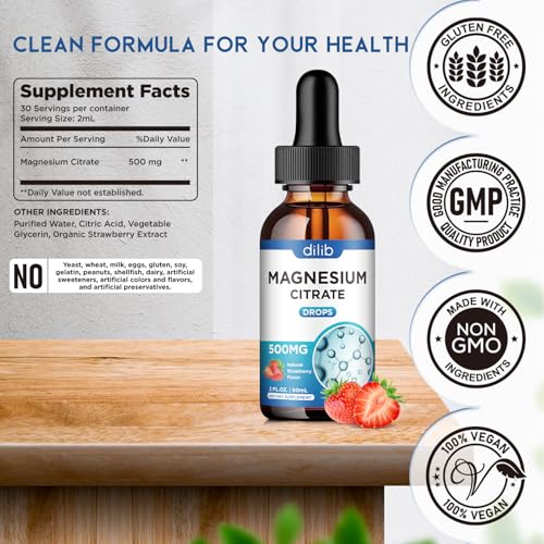 magnesium drops for vegan lifestyle