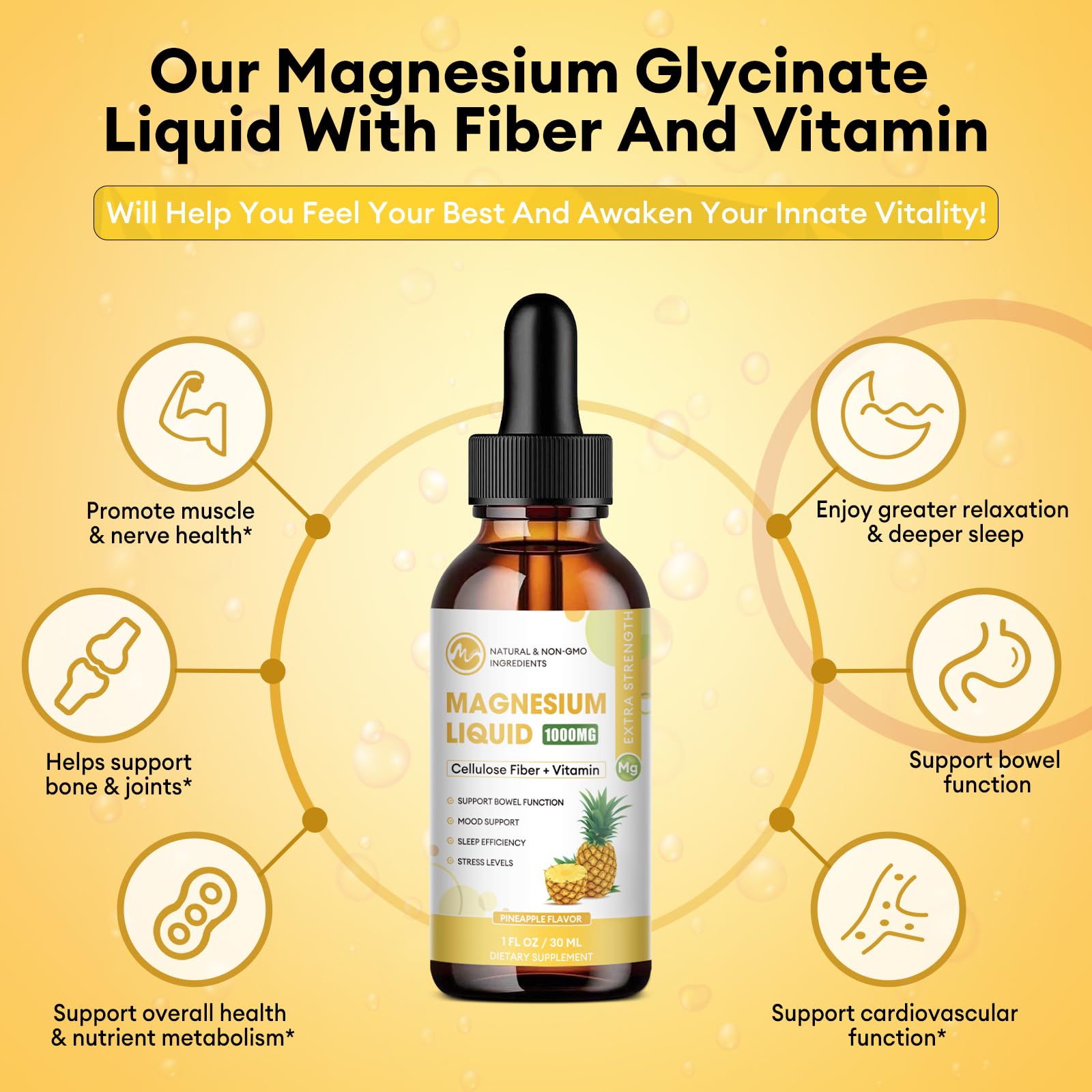 magnesium drops with added vitamins