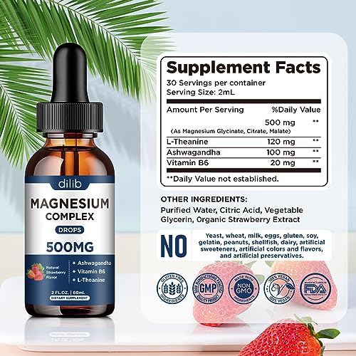 magnesium drops with L-Theanine