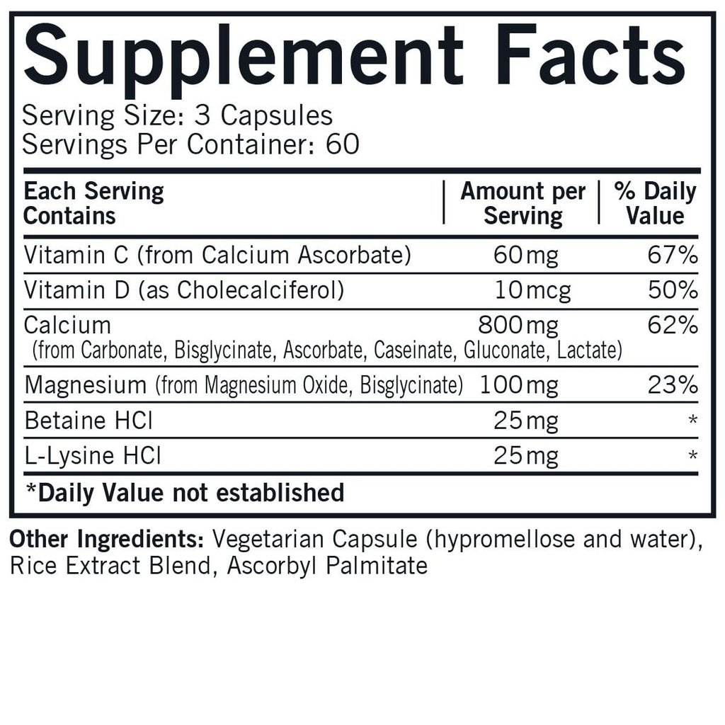 magnesium enriched bone support supplement