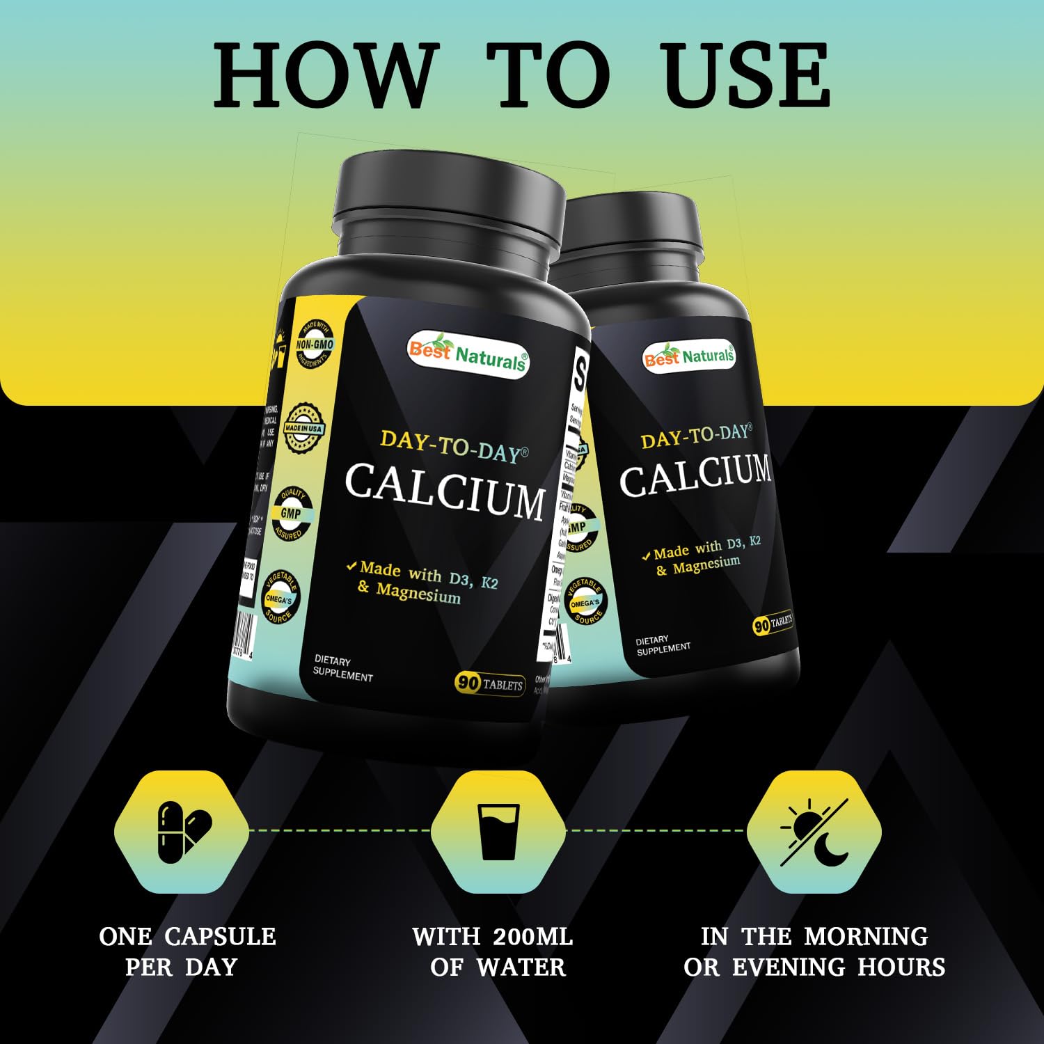 Magnesium enriched calcium formula