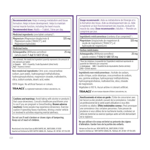 magnesium for a balanced and restful sleep