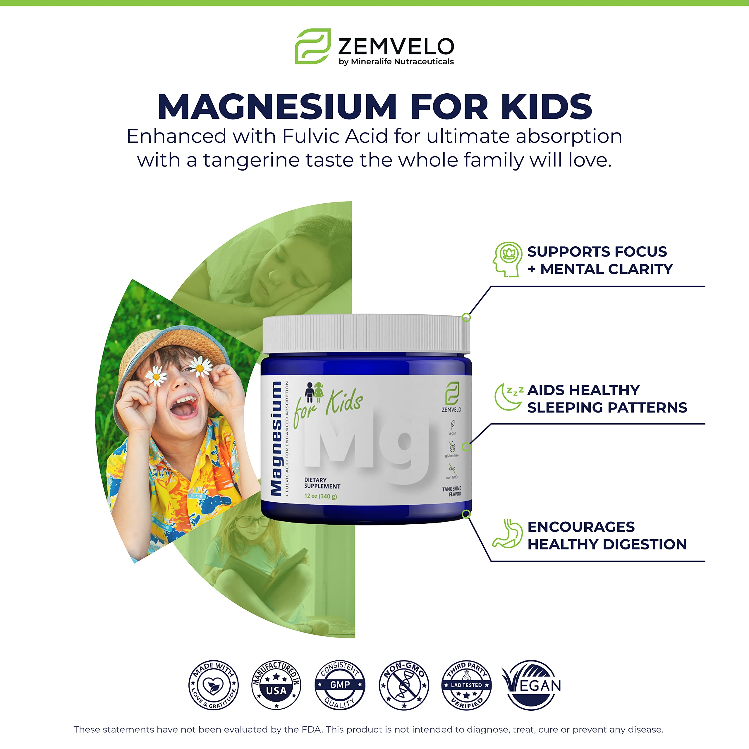 magnesium for better sleep in children