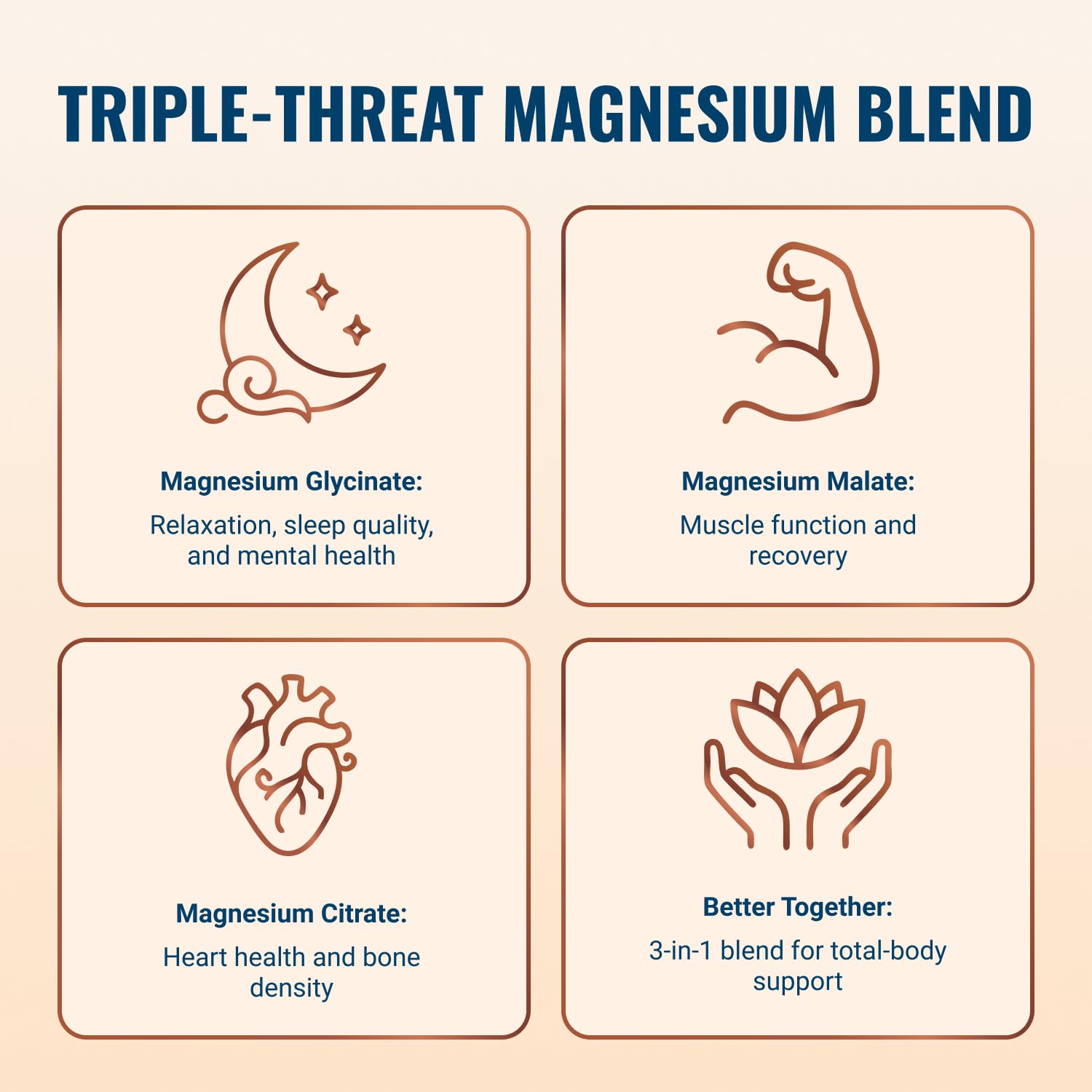 Magnesium for better sleep support