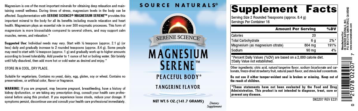 magnesium for better sleep support