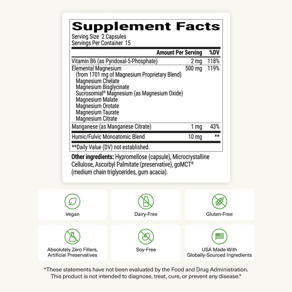 magnesium for enhanced relaxation
