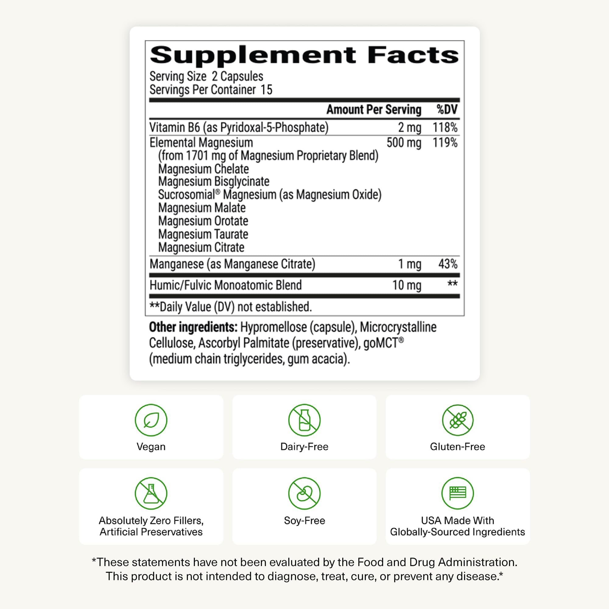 magnesium for enhanced relaxation