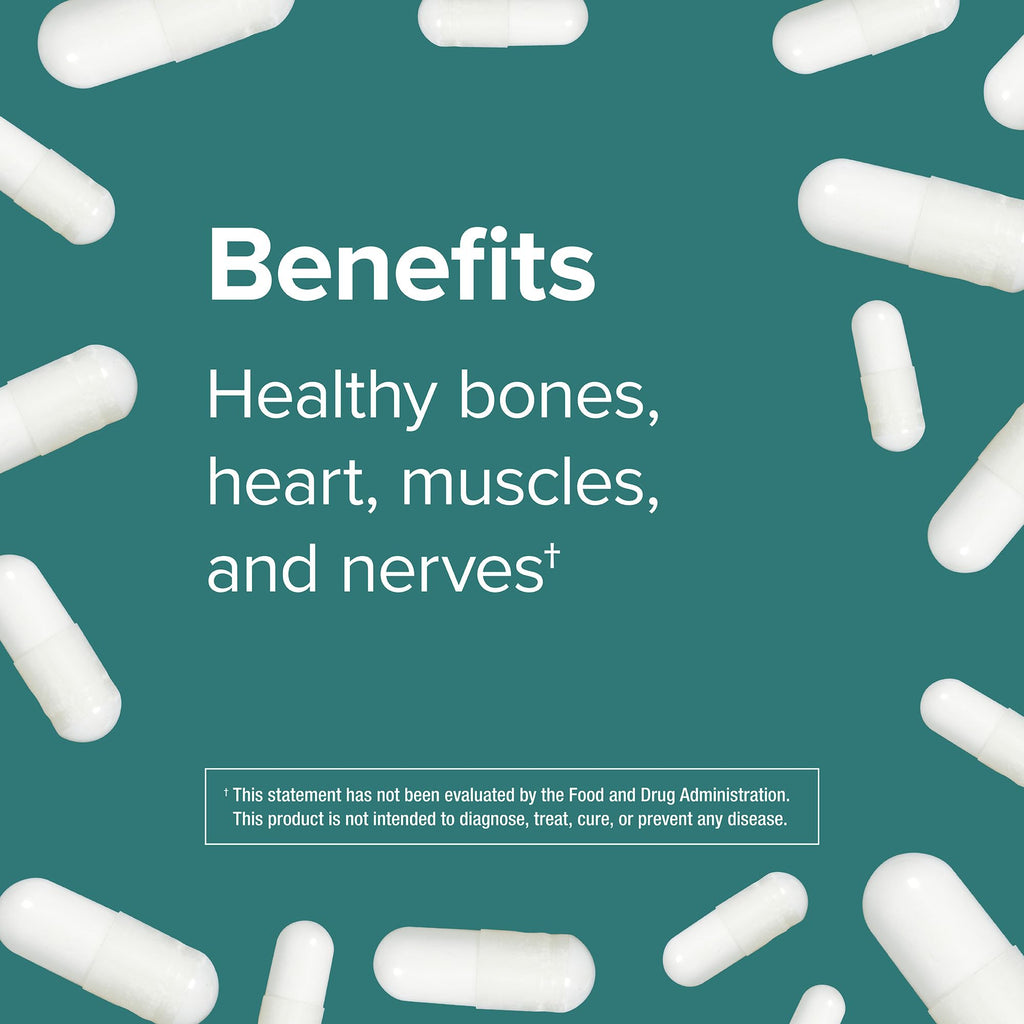 magnesium for healthy bones and nerves