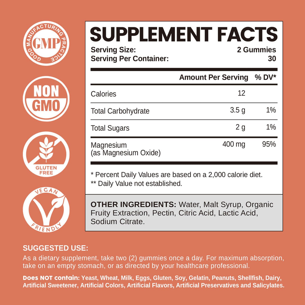 Magnesium for muscle and nerve support