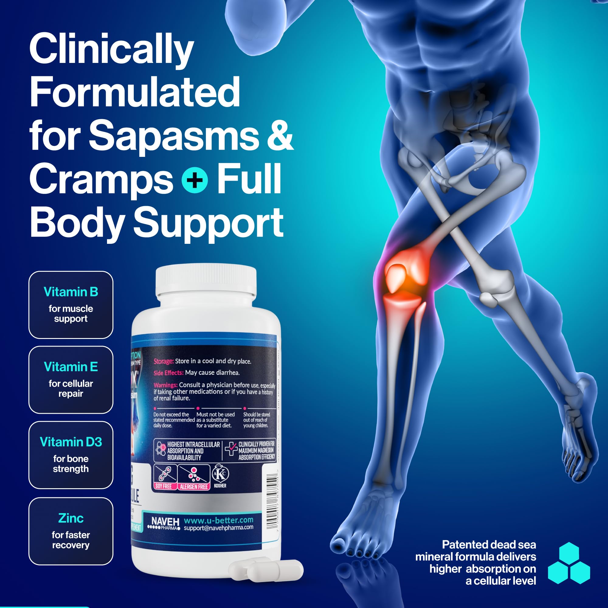 magnesium for reducing muscle tension