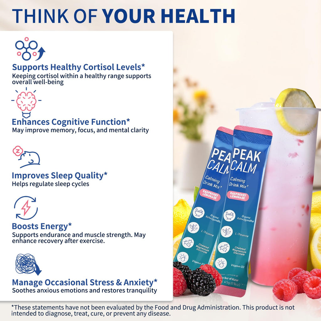 Magnesium for sleep support beverage