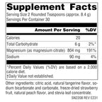 magnesium for sleep support