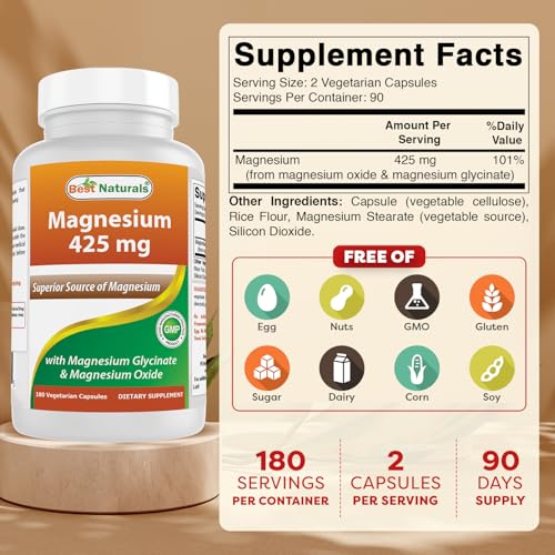 Magnesium for sleep support