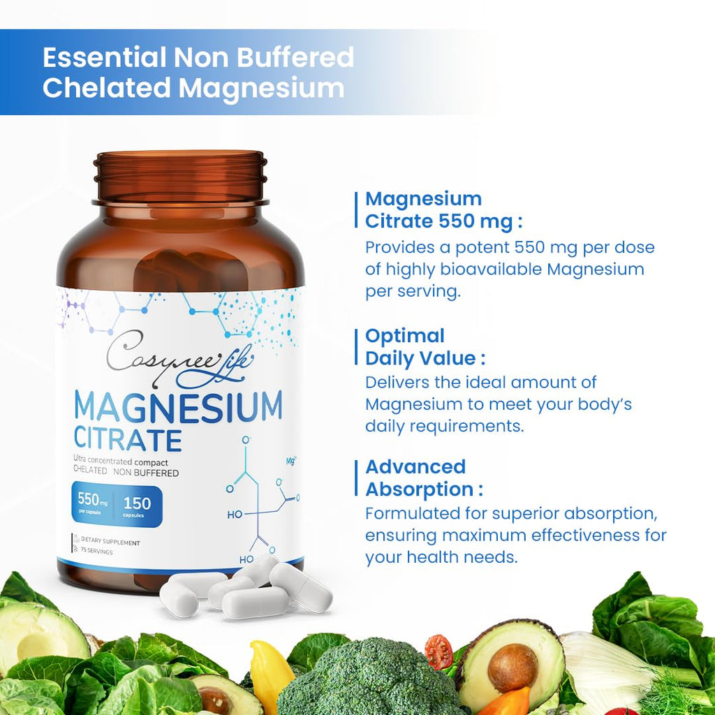 Magnesium for stress relief and calm