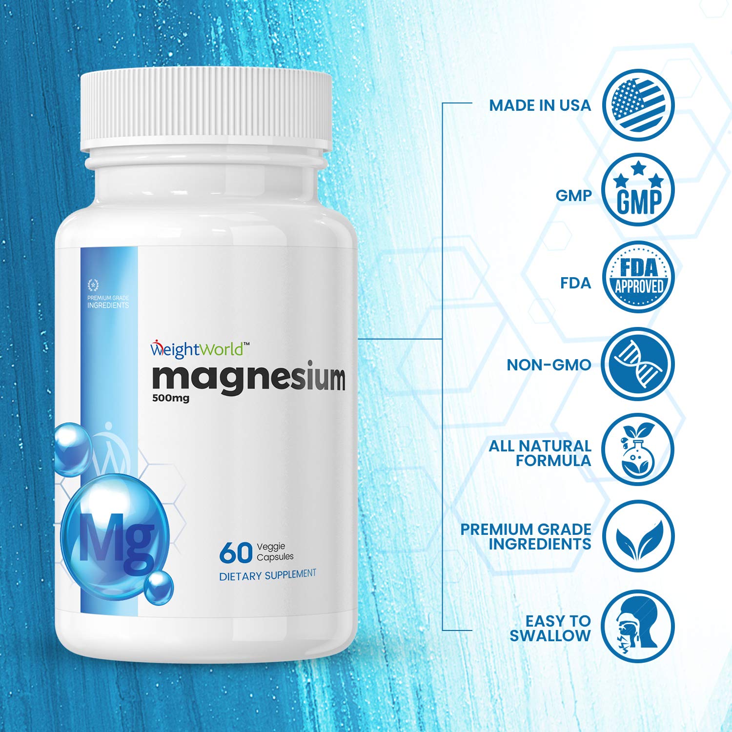 magnesium for strong bones and heart