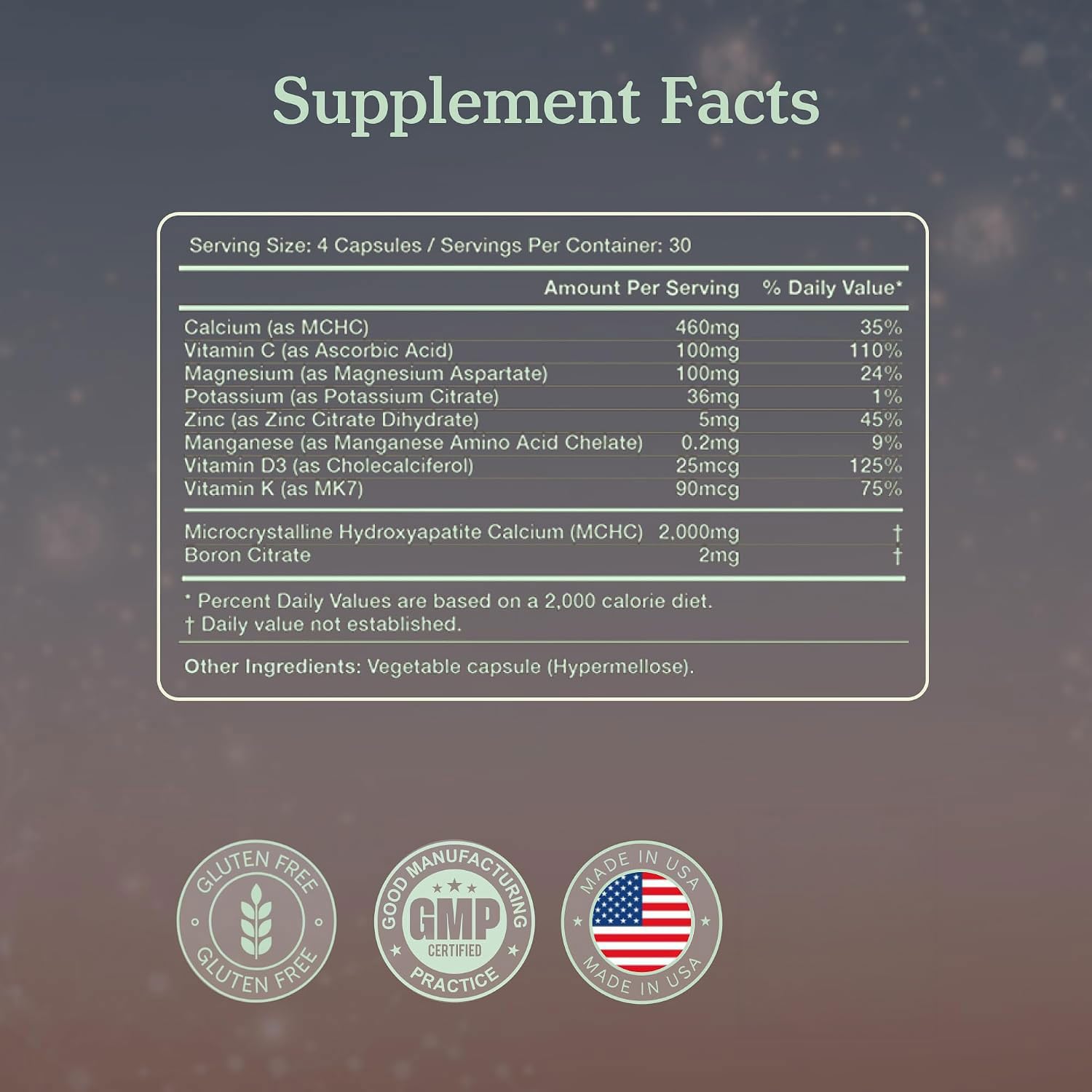 Magnesium for strong bones support