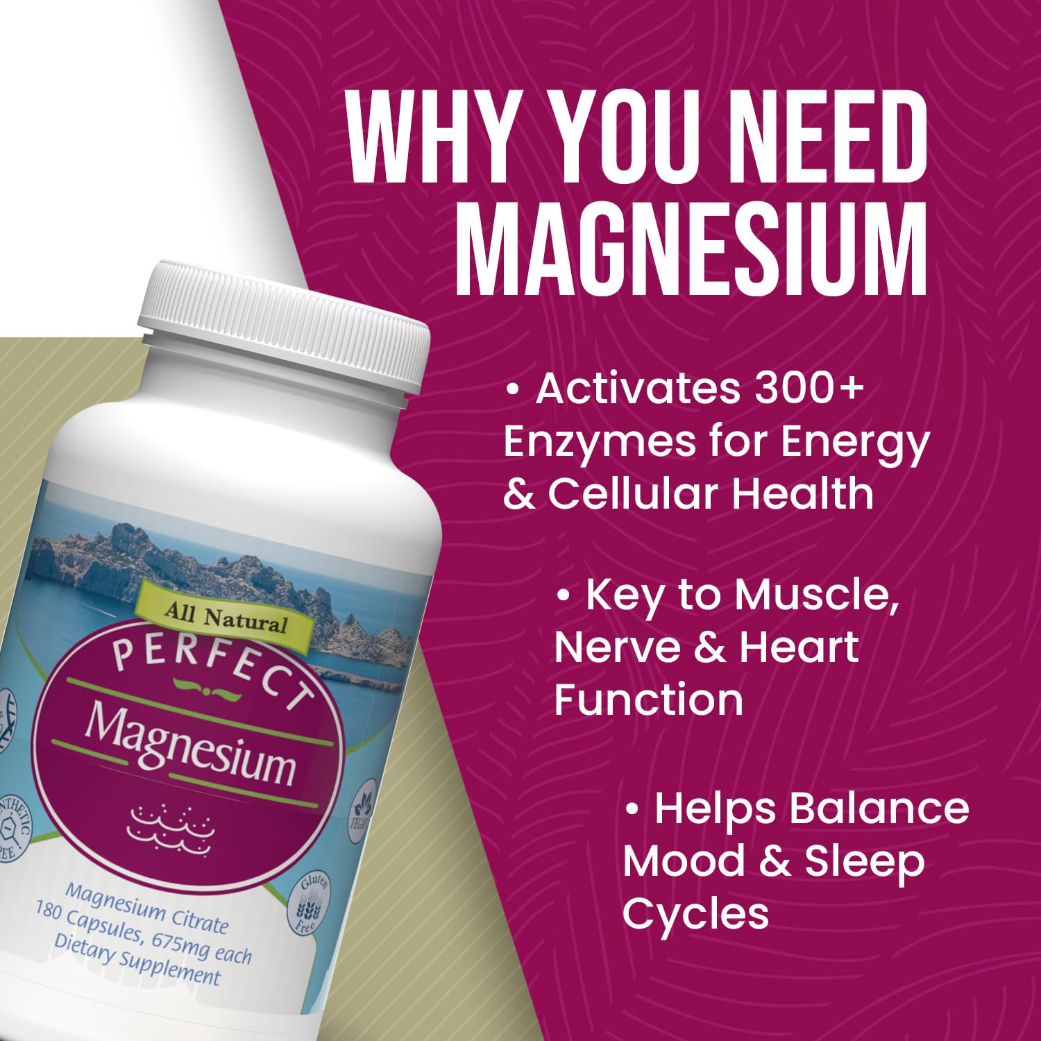 magnesium for total relief benefits