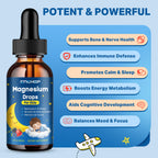 Magnesium glycinate 100 mg liquid supplement