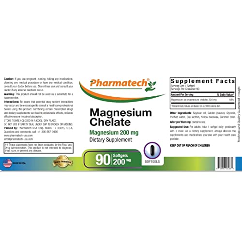 magnesium glycinate 200 mg benefits