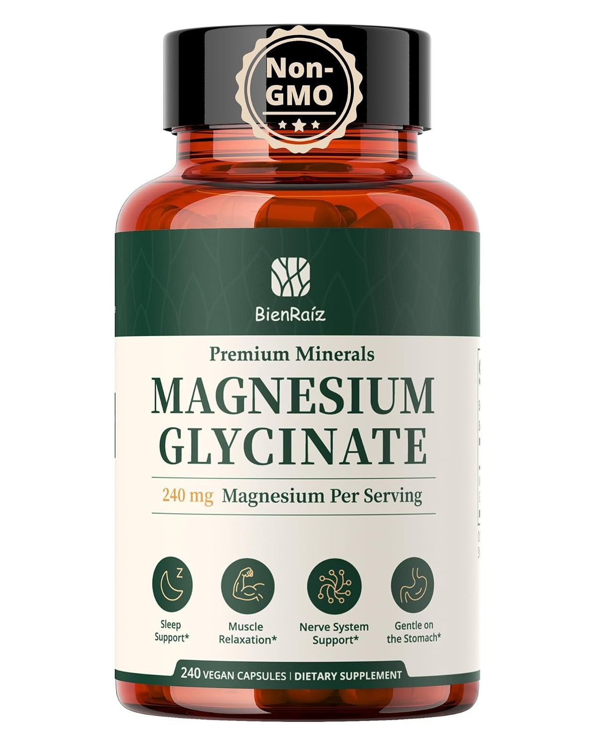 Magnesium Glycinate 240 mg capsules