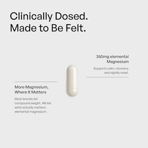 magnesium glycinate 350 mg dosage