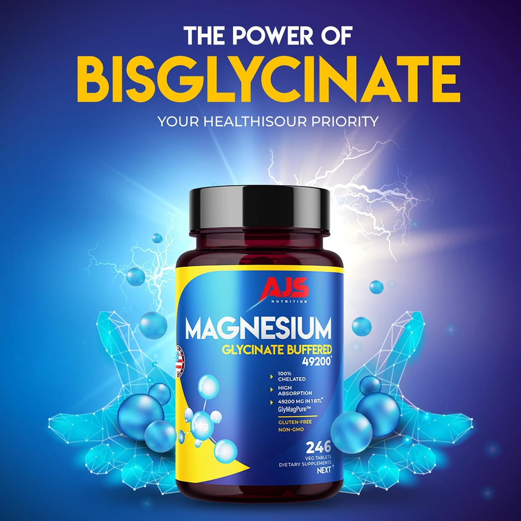 Magnesium Glycinate 400 mg for better sleep