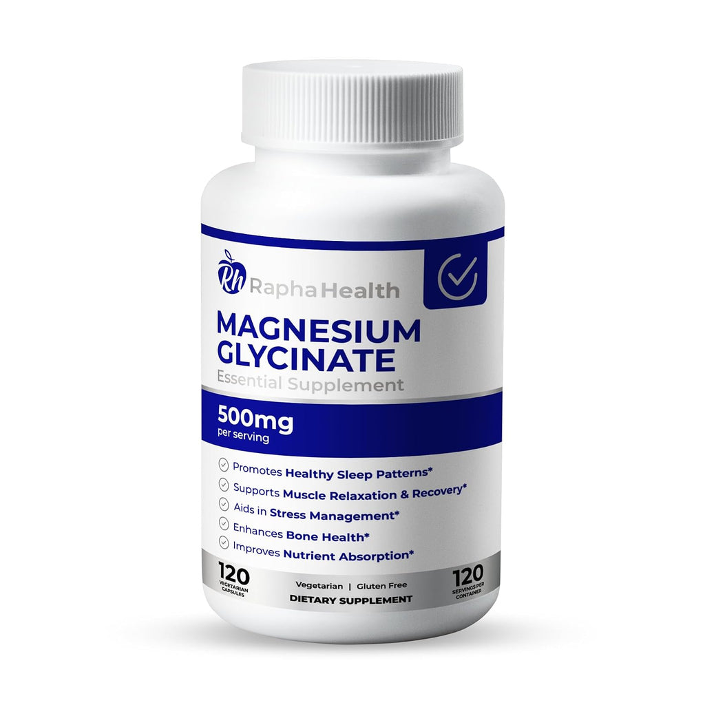 Magnesium Glycinate 500 mg capsules