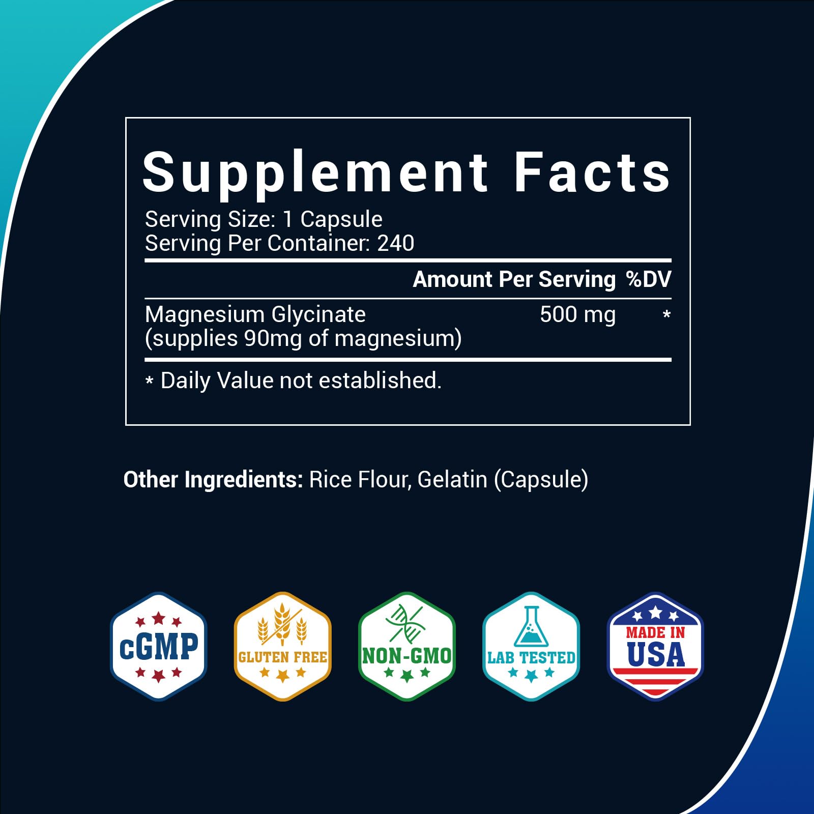 magnesium glycinate 500 mg for muscle health