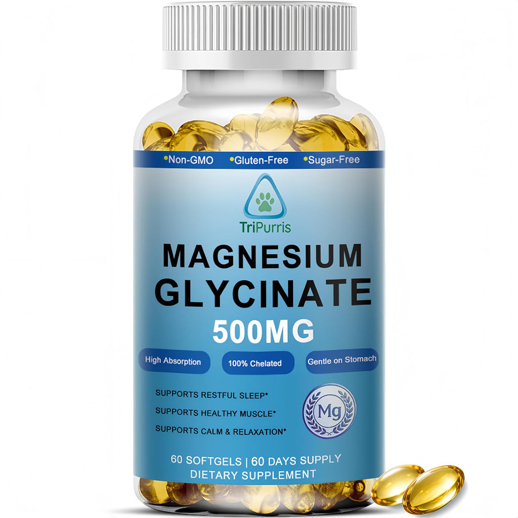 Magnesium Glycinate 500 mg softgels