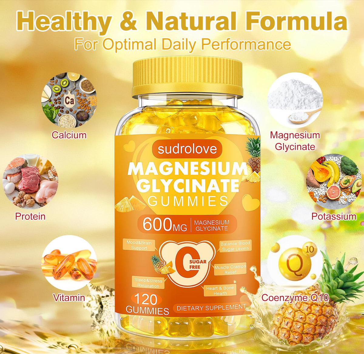magnesium glycinate 600 mg for better sleep