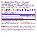 Magnesium glycinate capsules for better sleep