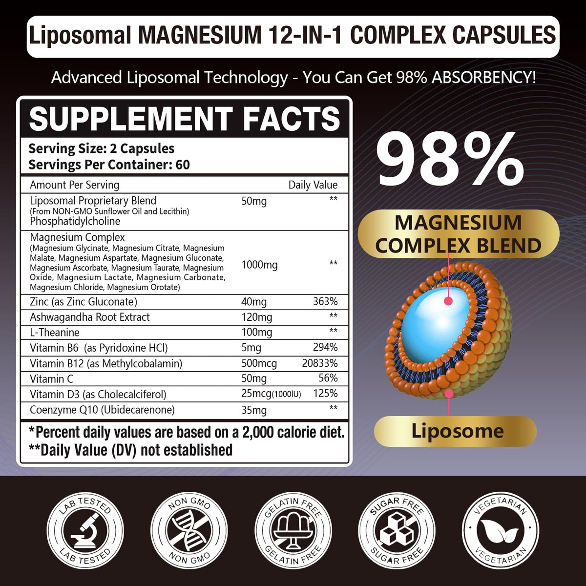 magnesium glycinate capsules for better sleep