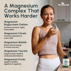 Magnesium glycinate capsules for better sleep