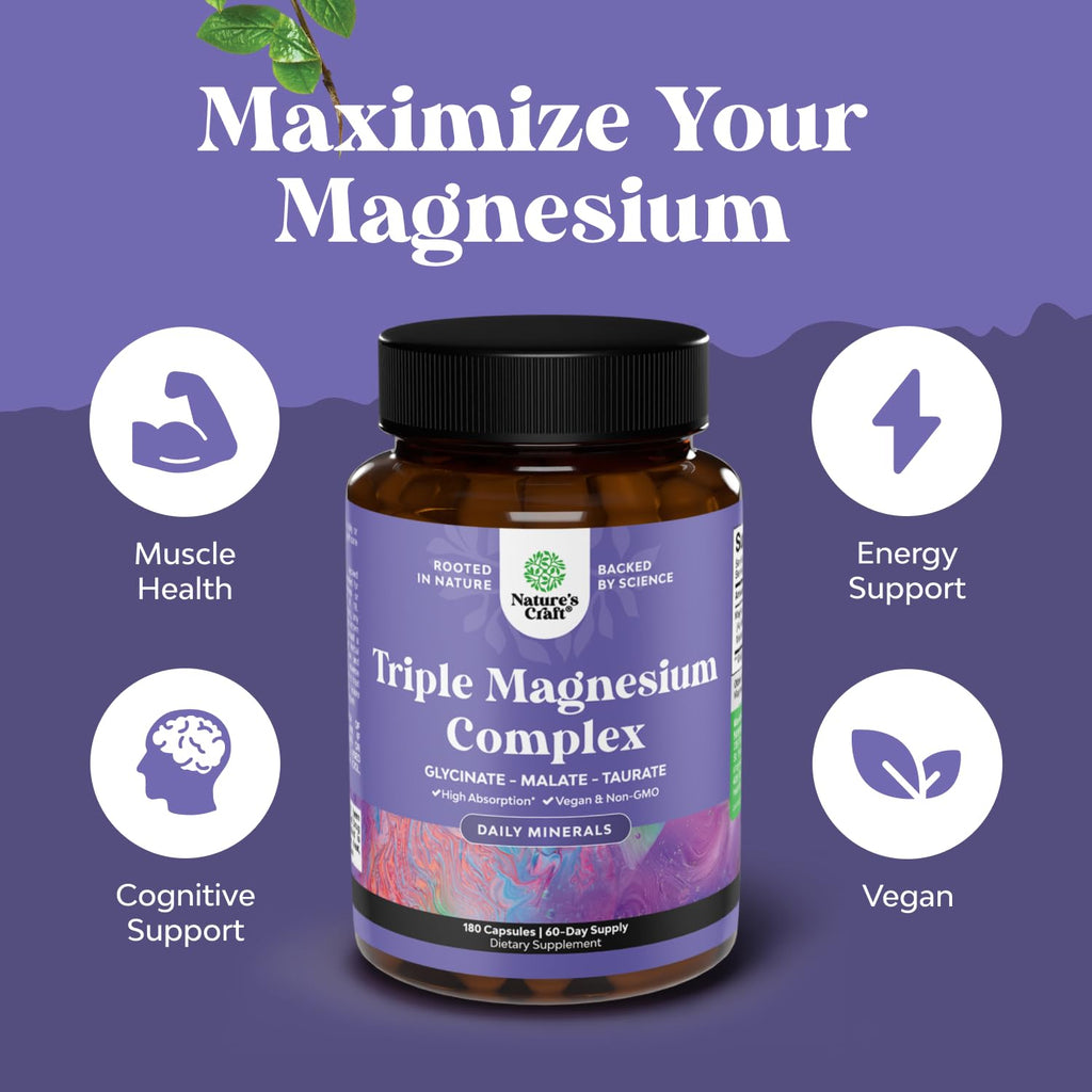Magnesium glycinate capsules for better sleep