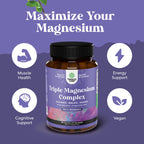 Magnesium glycinate capsules for better sleep