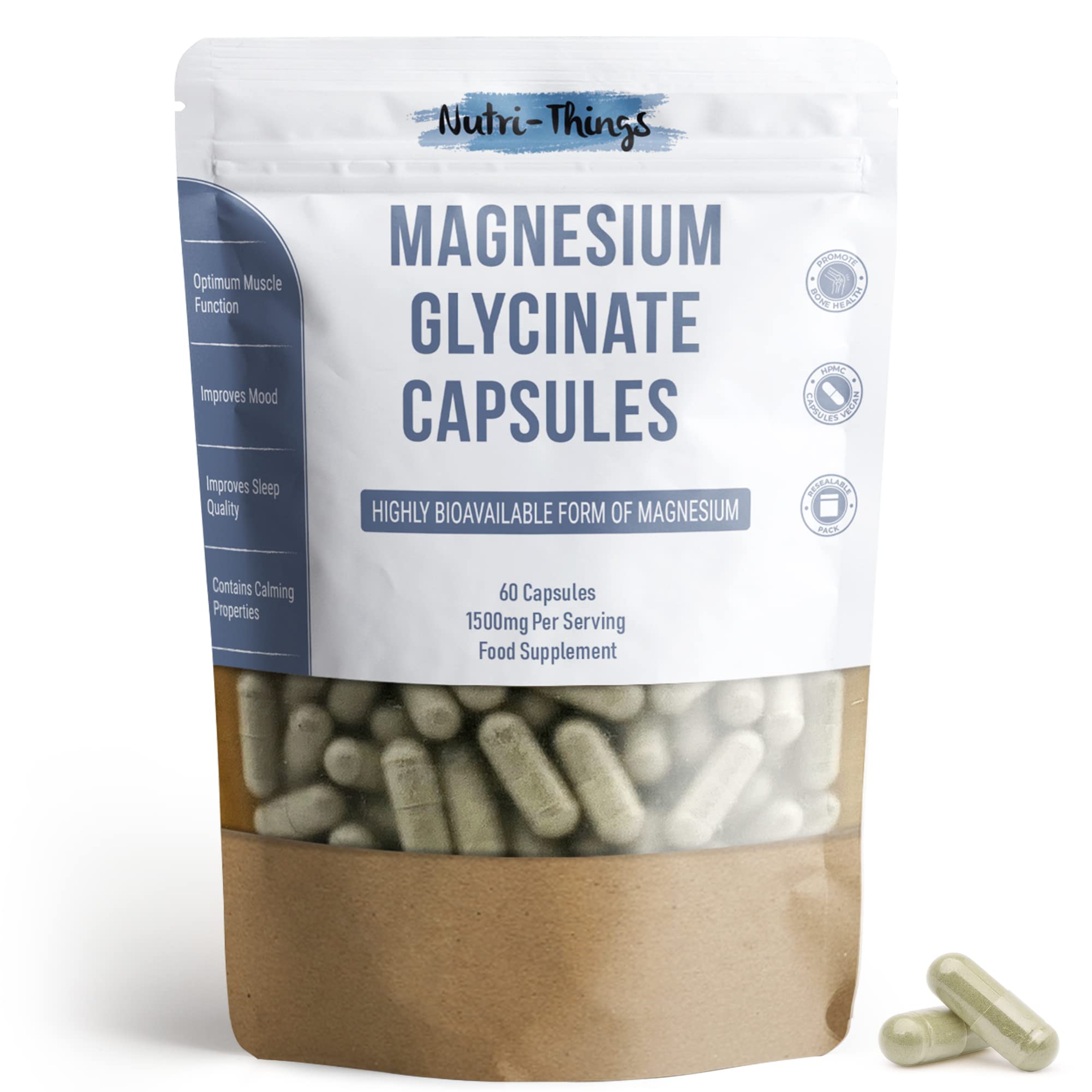 magnesium glycinate capsules for muscle health