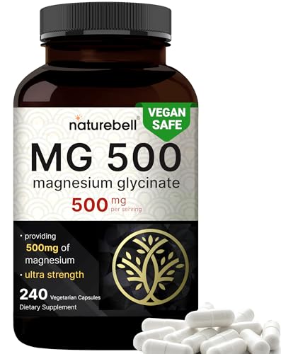 magnesium glycinate capsules for muscle support