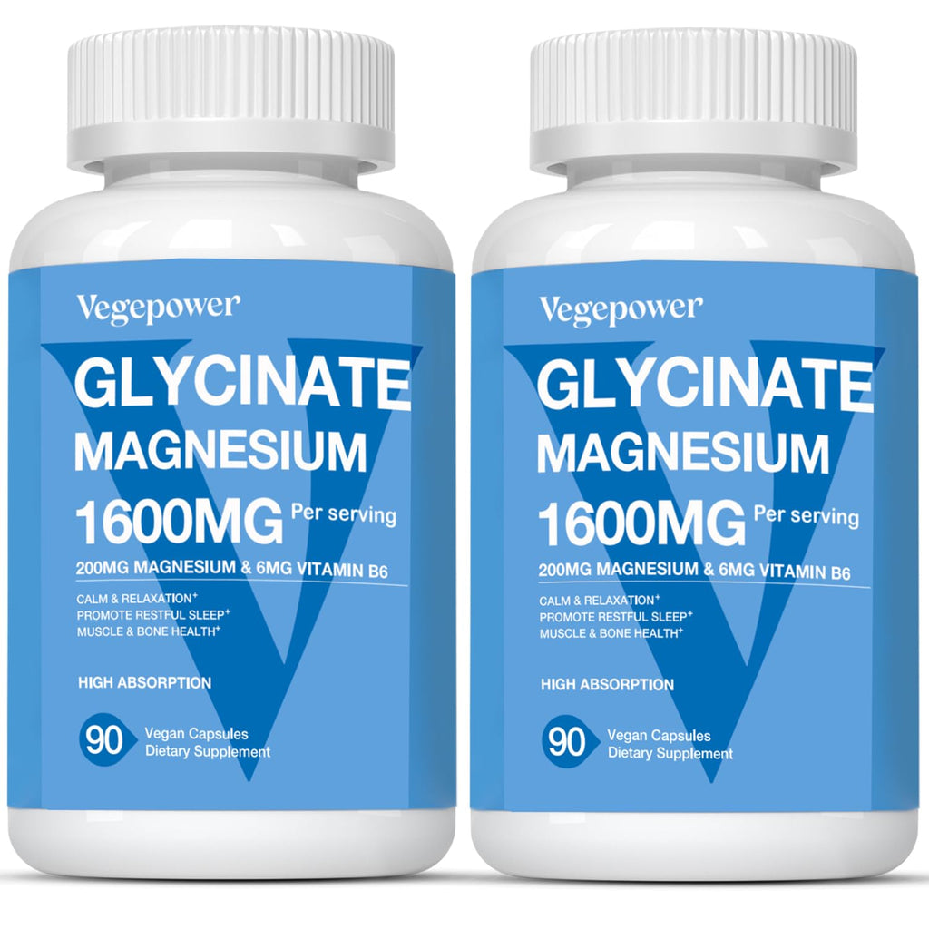 magnesium glycinate capsules for muscle support