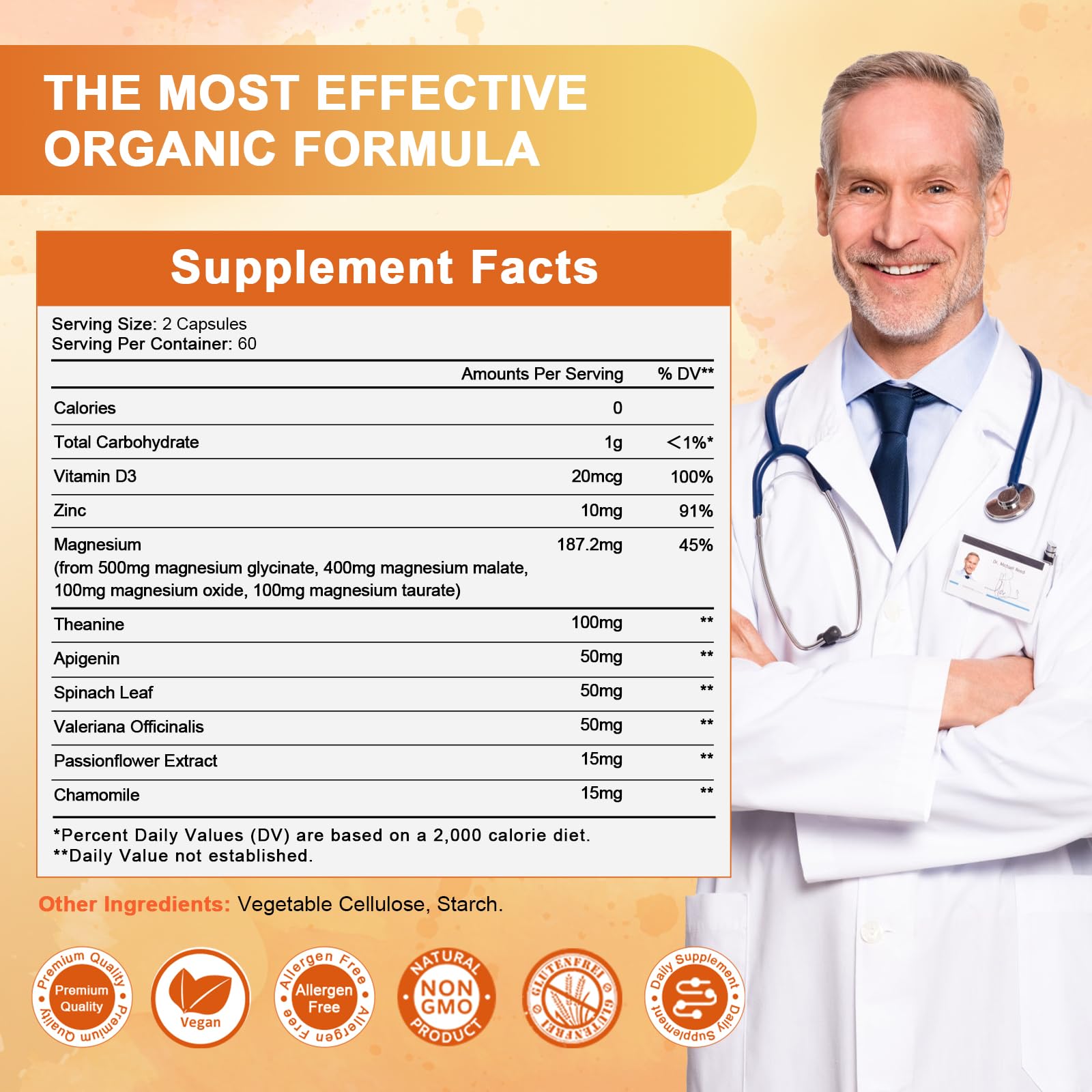 magnesium glycinate capsules for nerve health