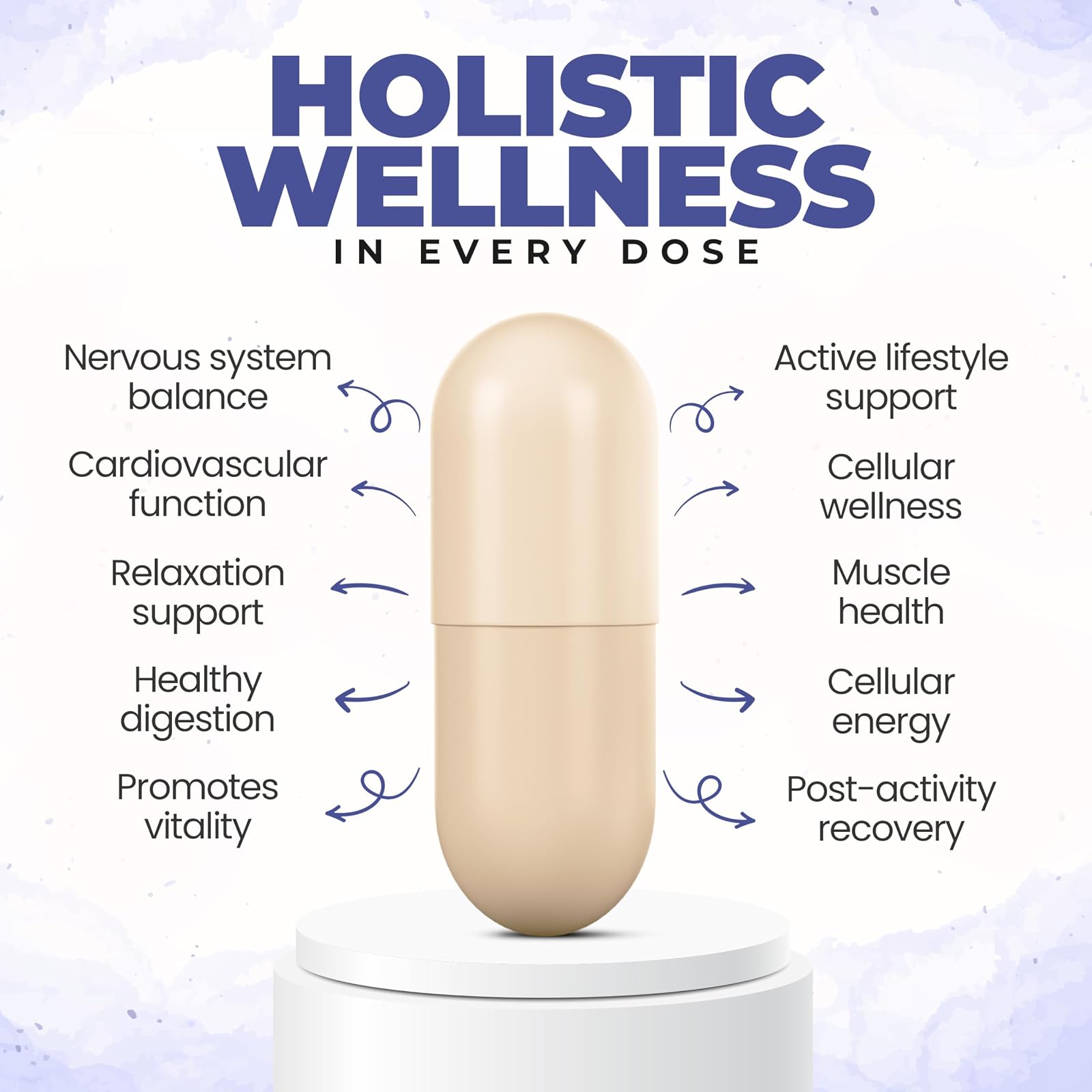 Magnesium glycinate capsules for relaxation