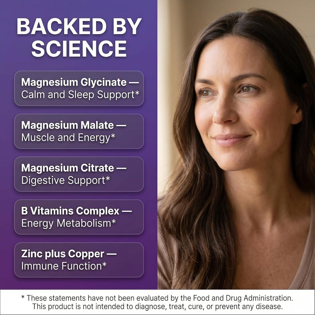 magnesium glycinate capsules for relaxation