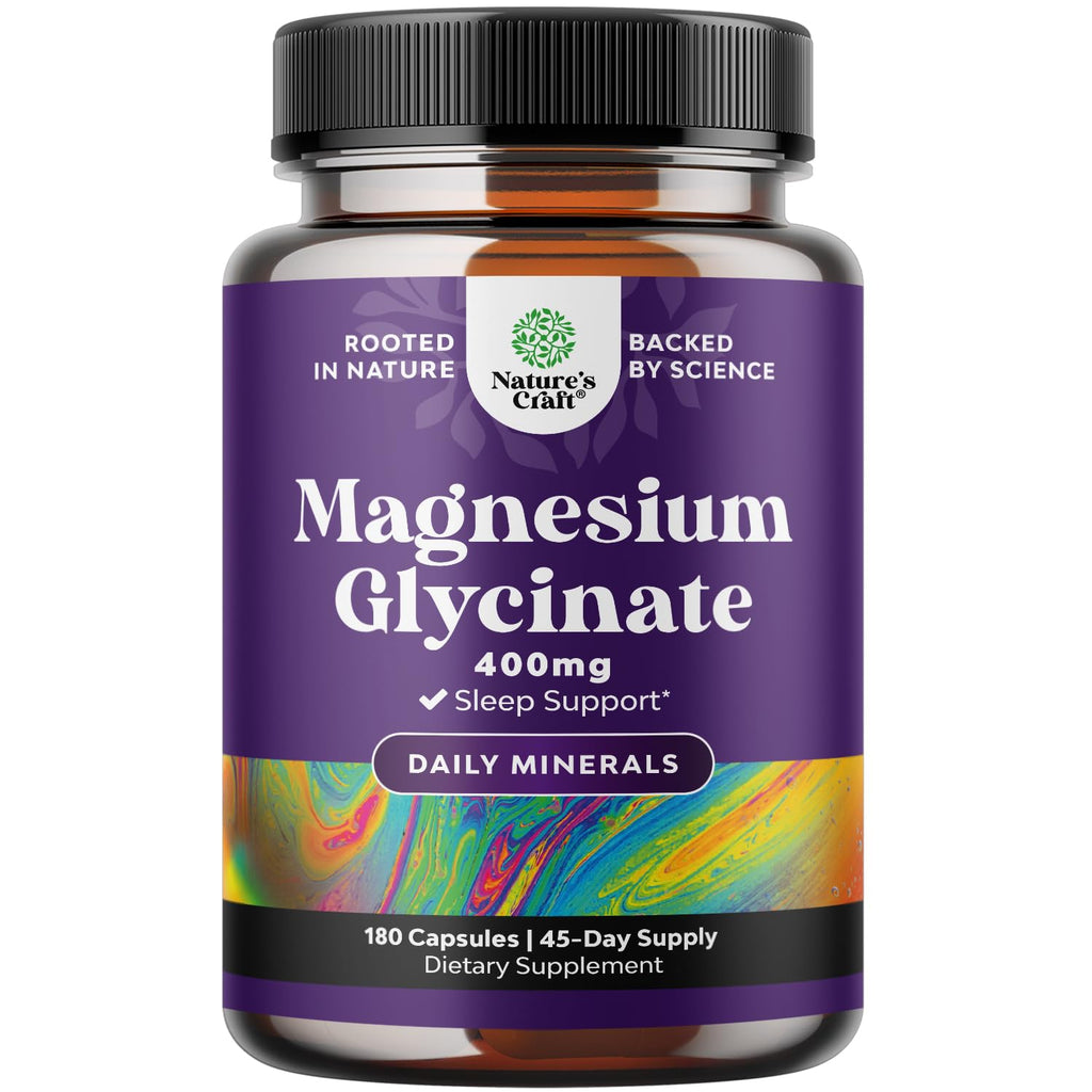magnesium glycinate capsules for relaxation