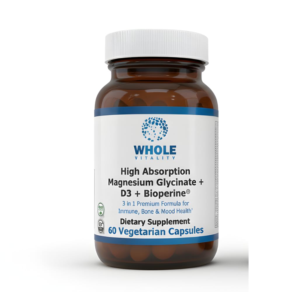 Magnesium Glycinate capsules for relaxation