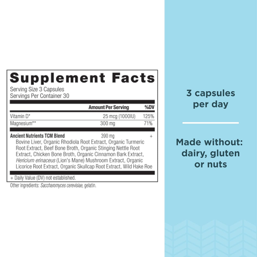 Magnesium glycinate capsules for relaxation