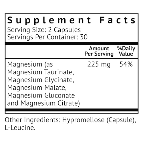 magnesium glycinate capsules for sleep